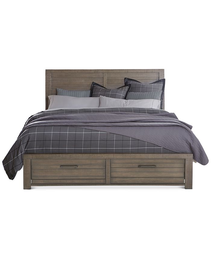 Furniture Ruff Hewn King Storage Bed - Macy's