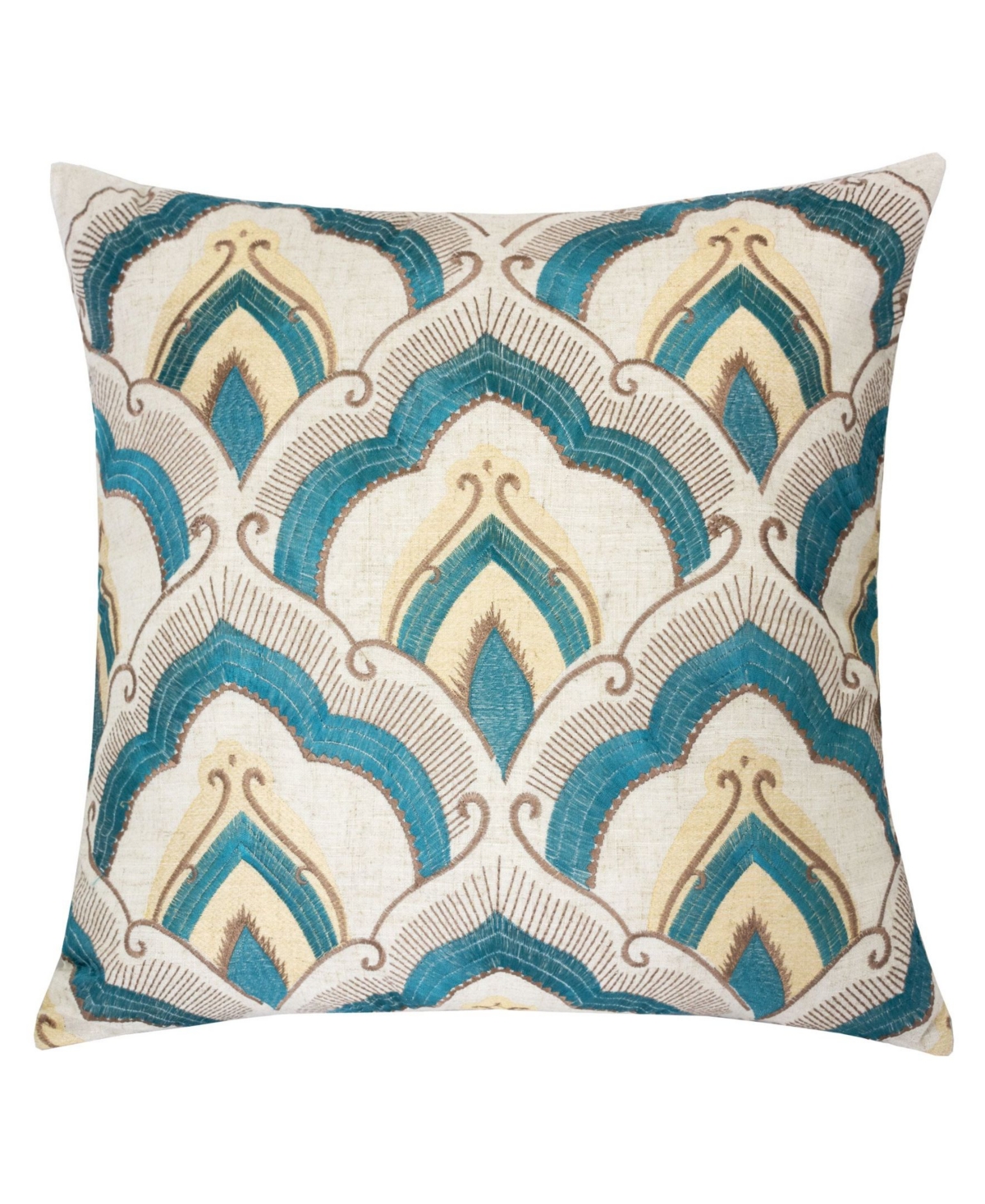 Click here for Homey Cozy Amy Embroidery Decorative Pillow  20 x... prices