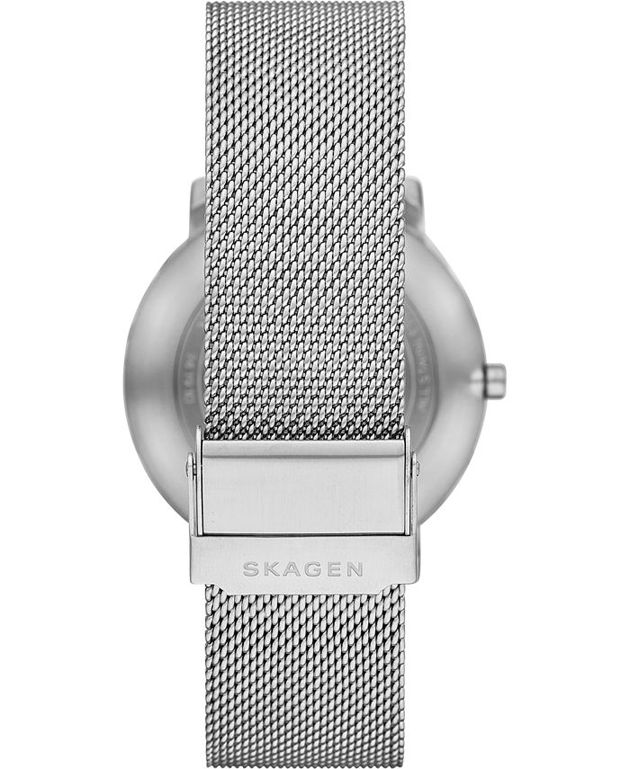 Skagen Men's Colden Stainless Steel Mesh Bracelet Watch 40mm - Macy's