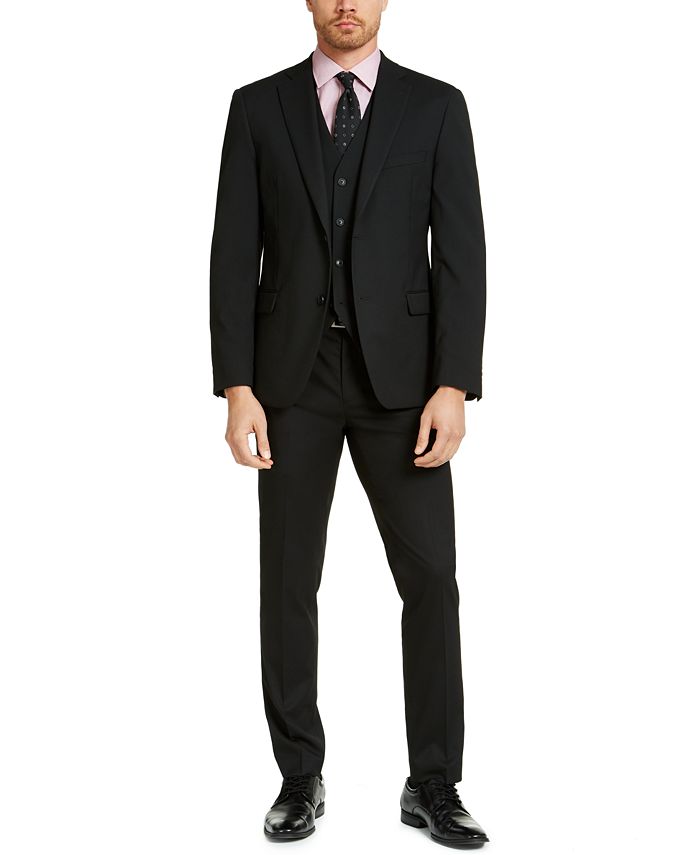 Alfani Men's Slim-Fit Stretch Solid Suit Separates, Created for Macy's ...