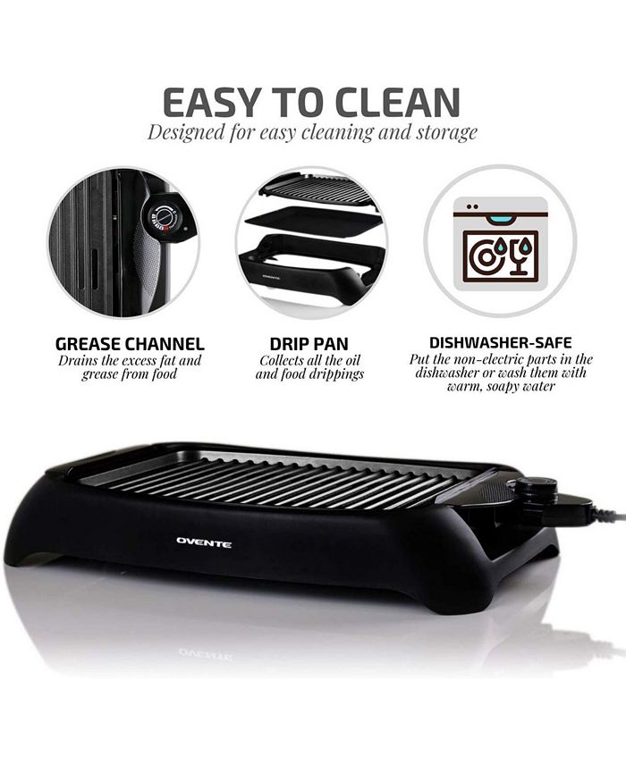 OVENTE Electric Indoor Grilling Plate & Reviews - Small Appliances ...