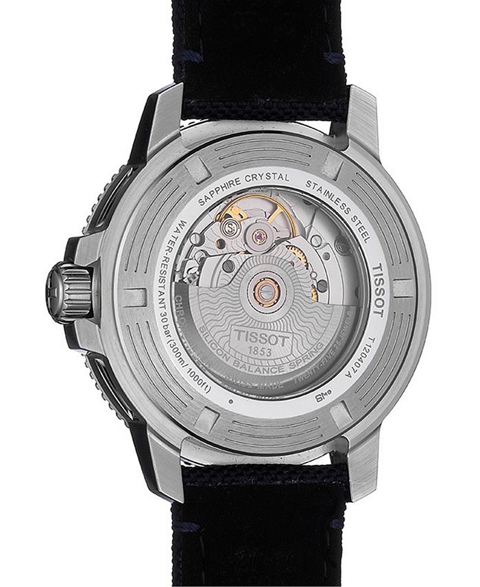 Tissot Men's Swiss Automatic T-Sport Seastar 1000 Powermatic 80 ...