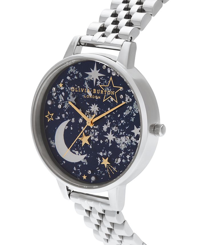 Olivia Burton Women's Celestial Stainless Steel Bracelet Watch 38mm ...