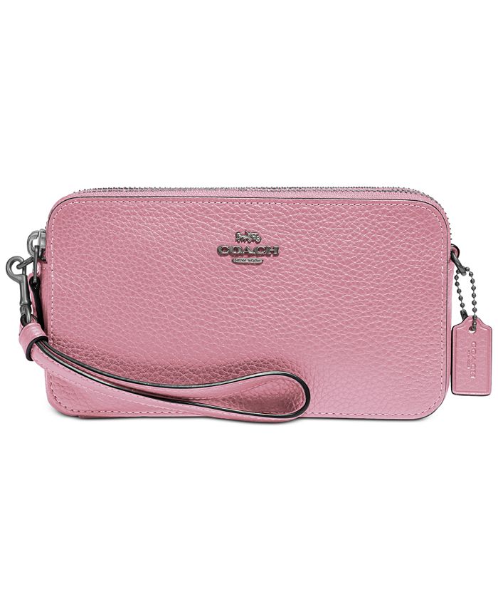 COACH Polished Pebble Leather Kira Crossbody - Macy's COACH Polished Pebble Leather Kira Crossbody - Macy's