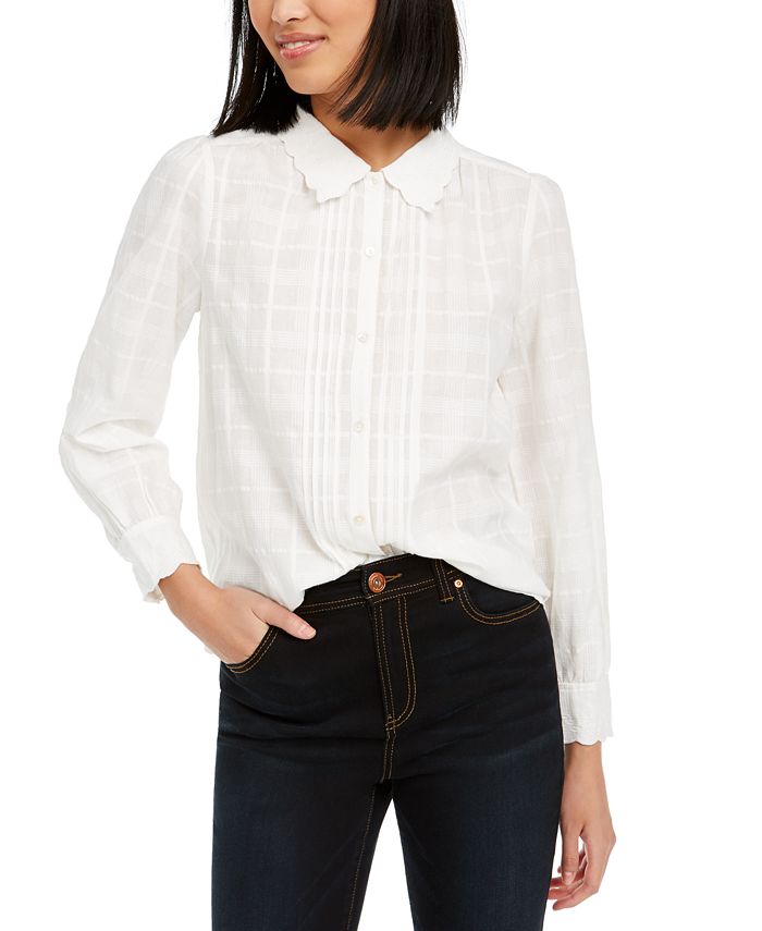 Lucky Brand Devon Embroidered Shirt - Macy's