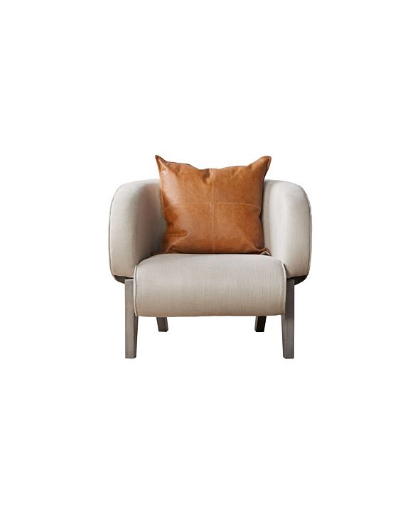 Union Home Accent Chair with Linen Upholstery & Reviews - Furniture ...