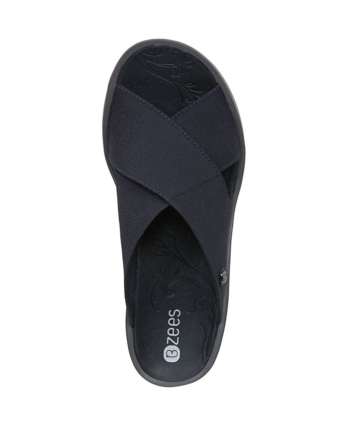 Bzees Desire Washable Slide Wedge Sandals & Reviews - Sandals - Shoes ...