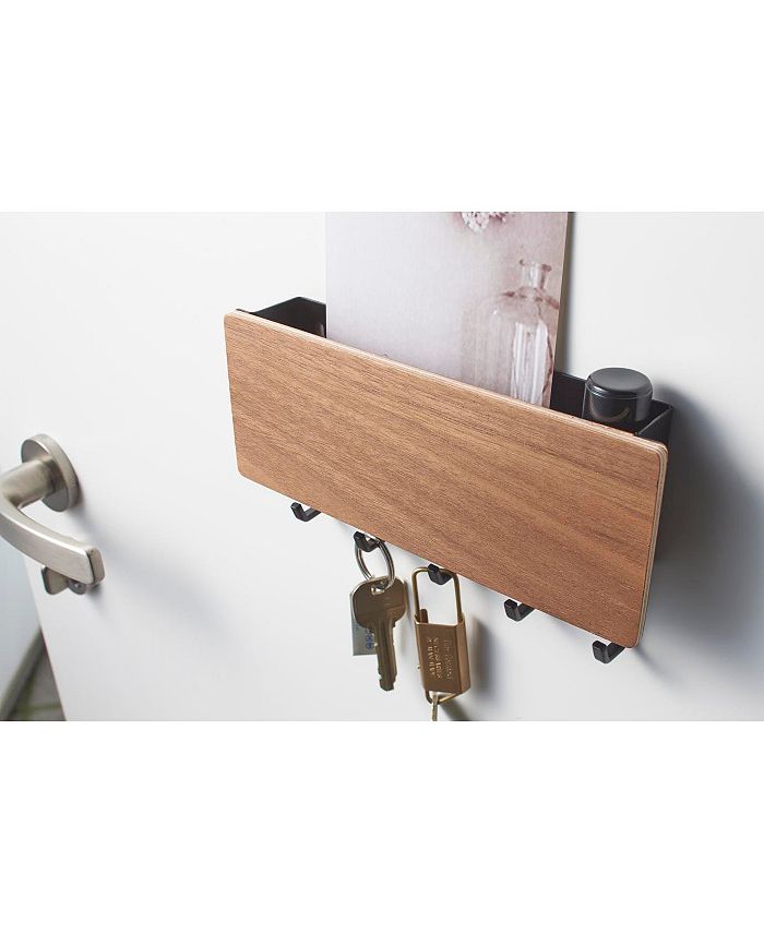 Yamazaki Rin Magnetic Key Rack With Tray - Macy's