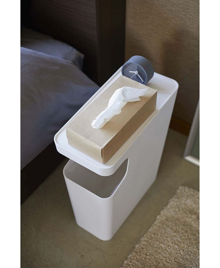 Yamazaki Home Tower Side Table Trash Can - Macy's