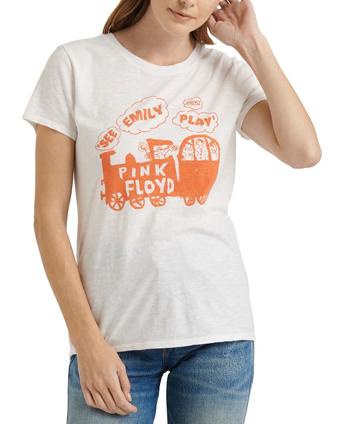 Lucky Brand Pink Floyd Train Graphic T-Shirt - Macy's