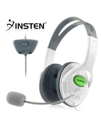 Insten 2 Pack Gaming Headset Chat Headphone with Mic Microphone for Xbox 360 Live Wireless Controller Macy s