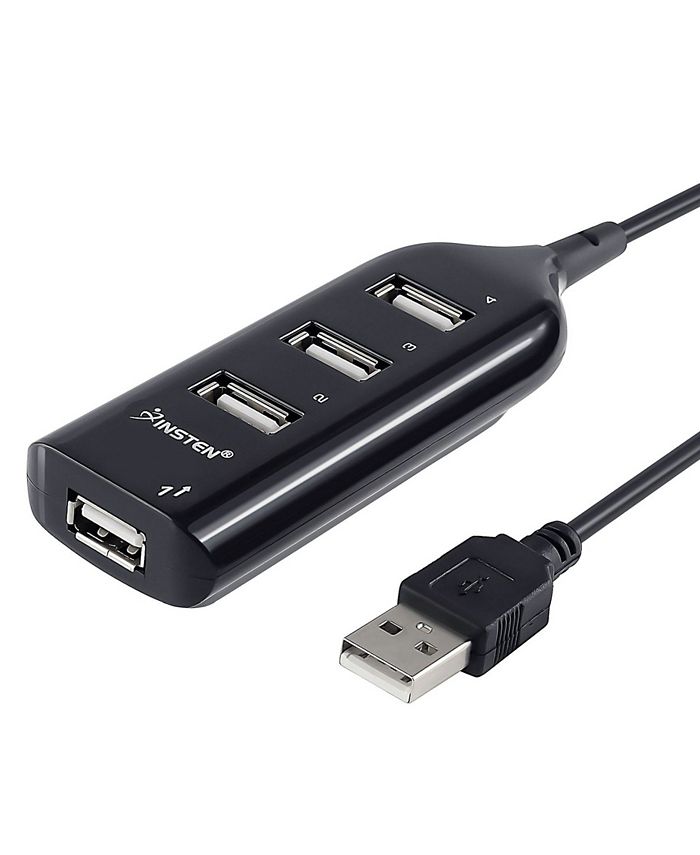Insten 4-Port USB Hub - Macy's