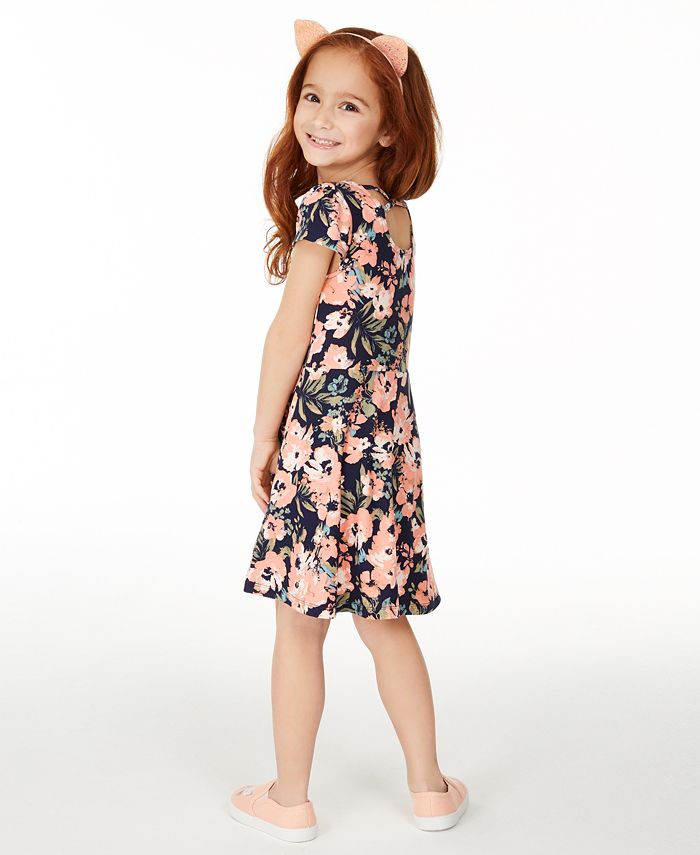 Epic Threads Toddler Girls Floral-Print Dress, Created for Macy's - Macy's