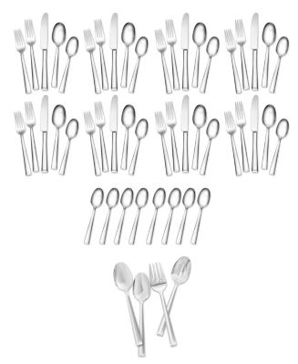 Hampton Signature Swedesboro 52-PC Flatware Set, Service for 8 - Macy's