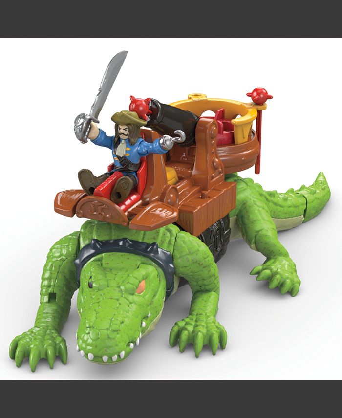Imaginext CLOSEOUT! Walking Croc & Pirate Hook - Macy's