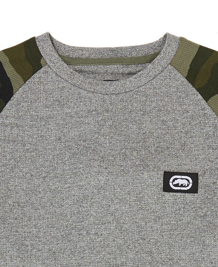 Ecko Unltd Men's Mixed Up Thermal Raglan - Macy's