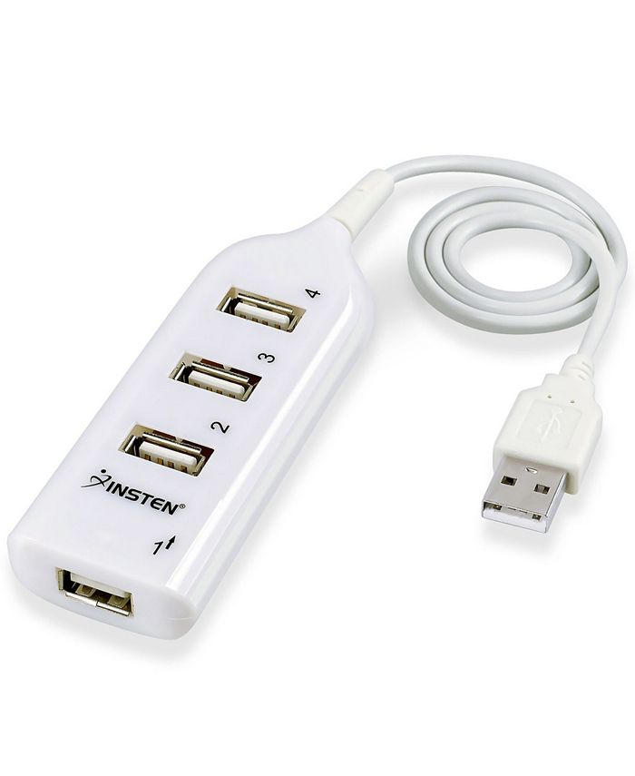 Insten 4-Port USB Hub - Macy's