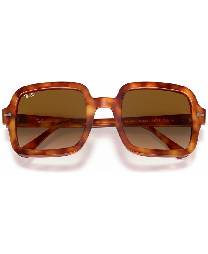 Ray-Ban Sunglasses, RB2188 53 - Macy's