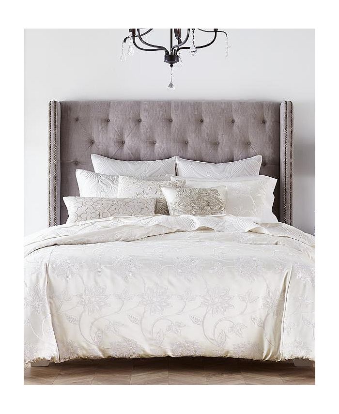 Hotel Collection CLOSEOUT! Classic Jacobean Embroidered Bedding ...