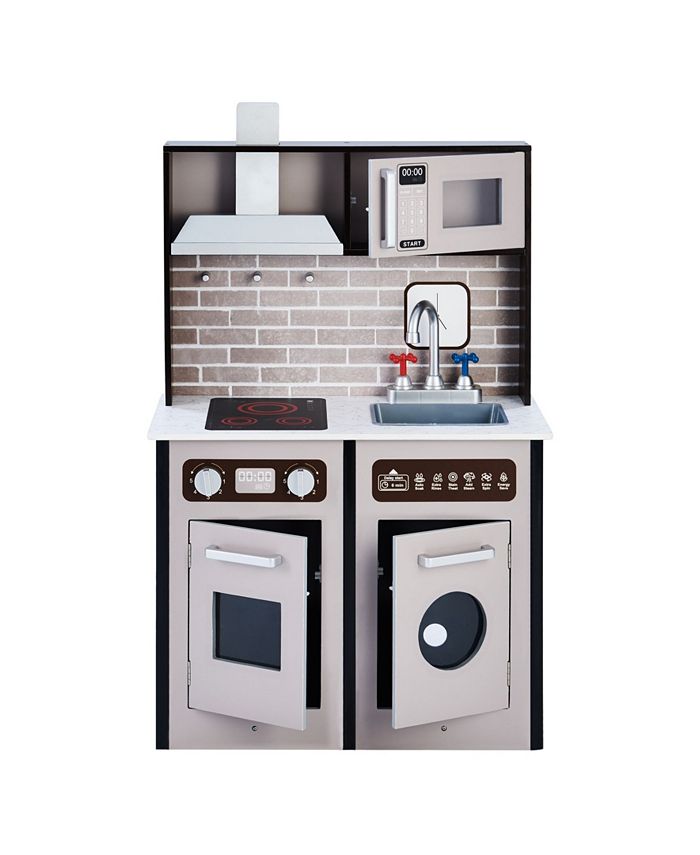 Redbox Teamson Kids - Little Chef Burgundy Classic Play Kitchen - Macy's