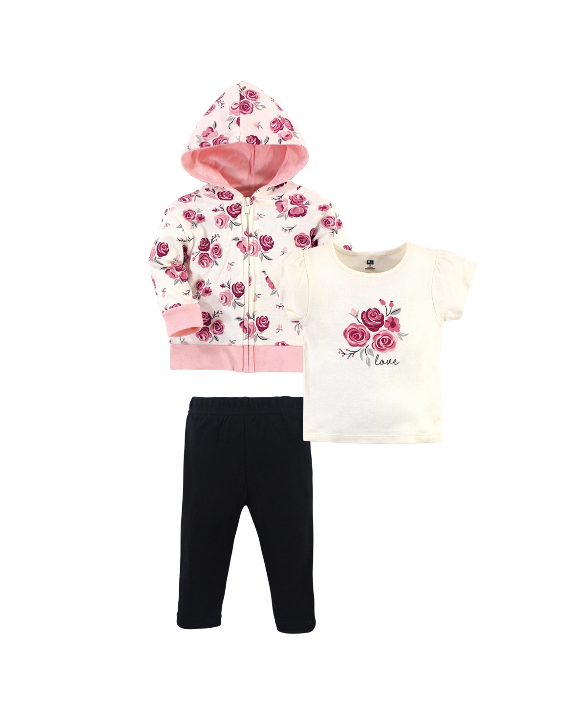 Click here for Hudson Baby Baby Girls Hudson Cotton Hoodie  Bodys... prices