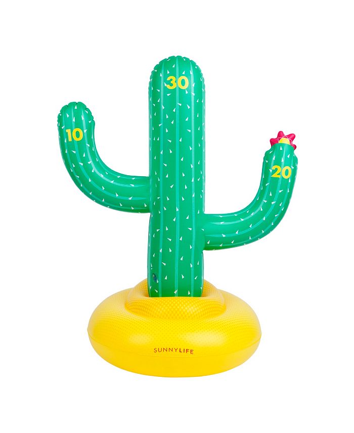 Sunnylife Sunny Life Inflatable Swimming Pool Ring Toss Game Cactus ...