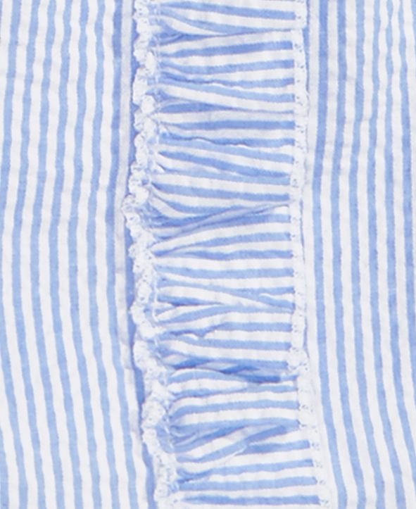First Impressions Baby Girls Seersucker Ruffle Shorts, Created for Macy ...