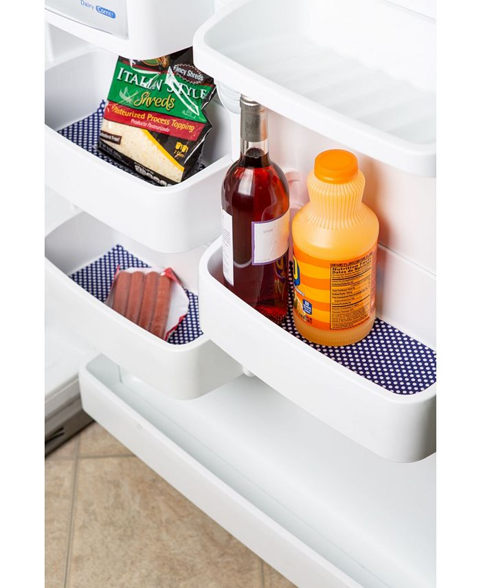 Design Imports Veggies Fridge Liner, Set of 6 - Macy's
