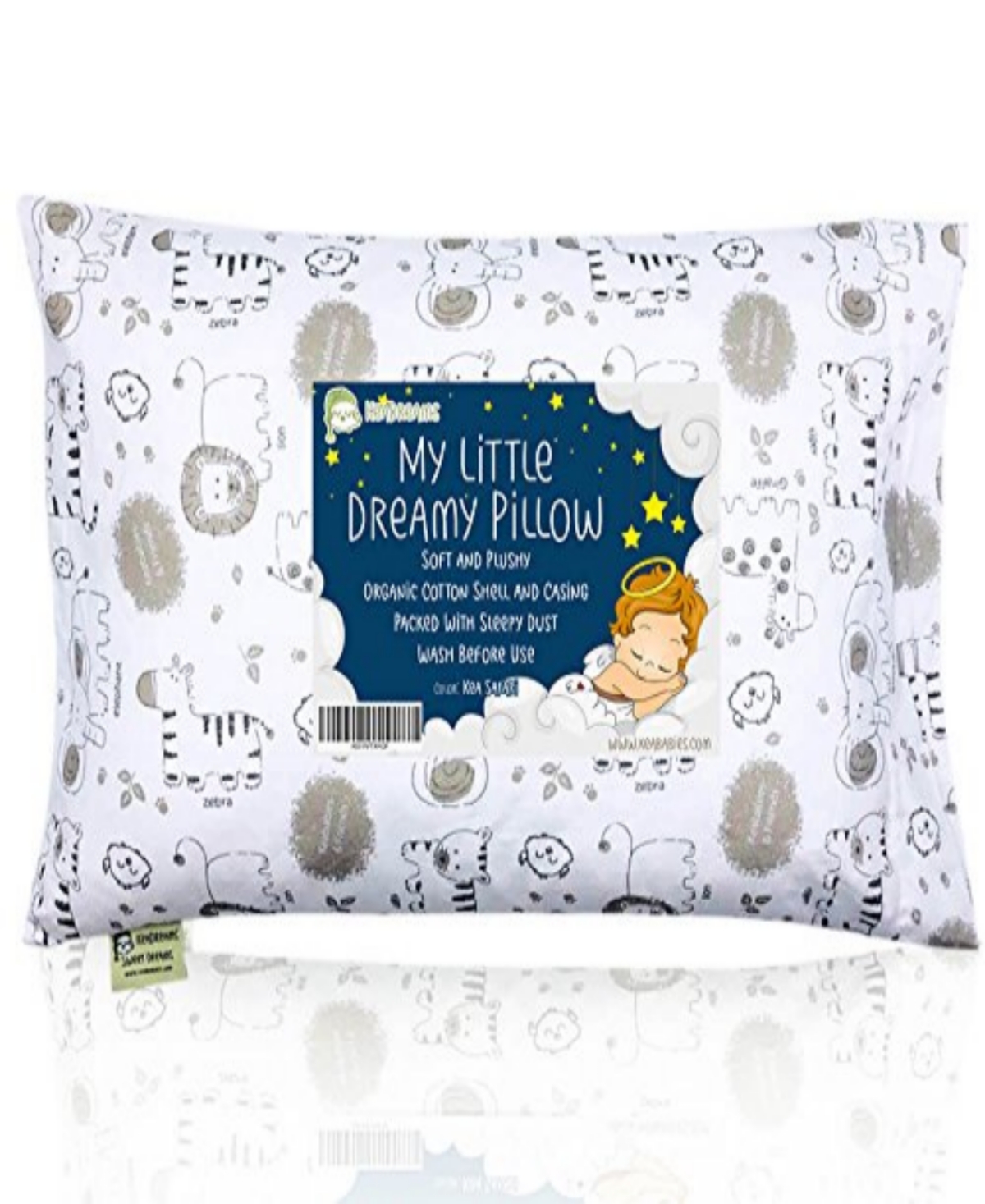Click here for KeaBabies Toddler Pillow with Pillowcase  Small Pi... prices