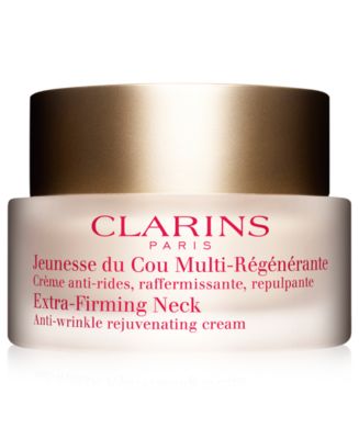 Clarins Extra-Firming Neck Anti-Wrinkle Rejuvenating Cream, 1.6 oz ...
