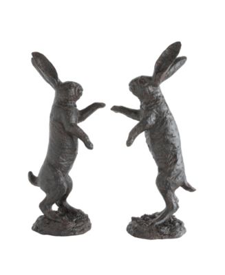 3R Studio Magnesia Standing Rabbits - Macy's