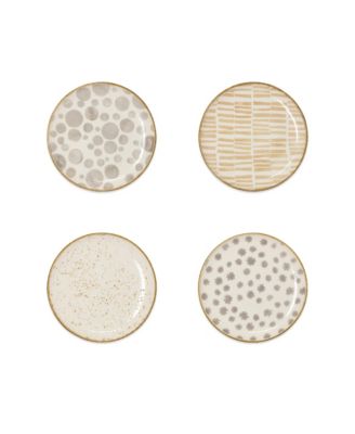 Vietri Earth Assorted Cocktail Plates - Set of 4 - Macy's