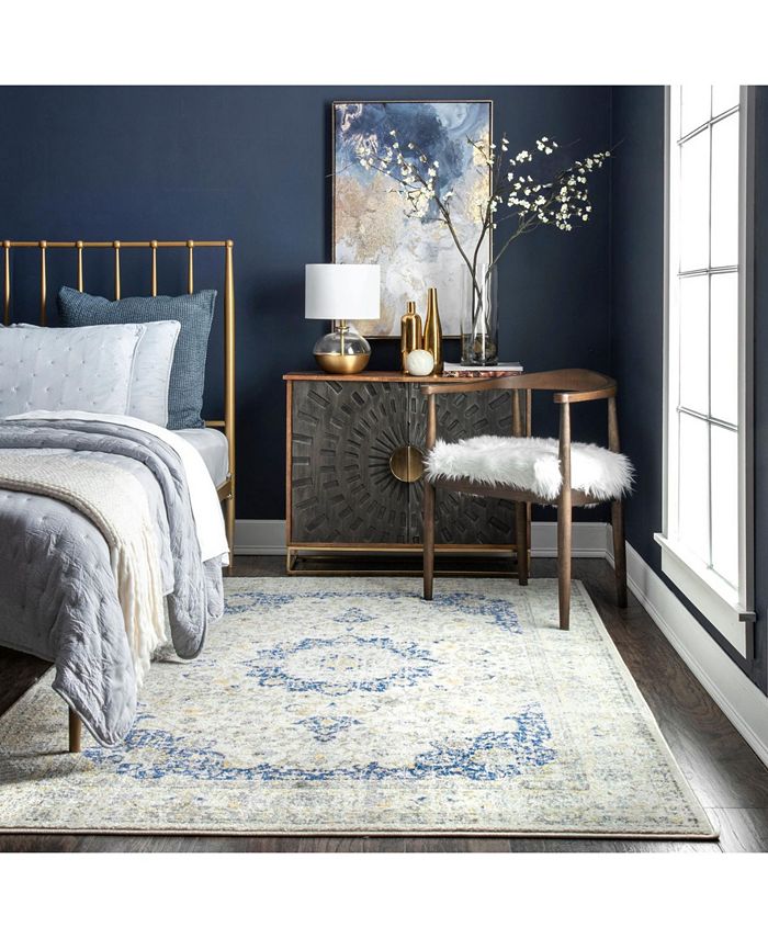 nuLoom Bodrum Vintage-Inspired Persian Verona 4' x 6' Area Rug - Macy's