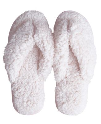 Lemon Women's Soft Berber Flip Flop - Macy's
