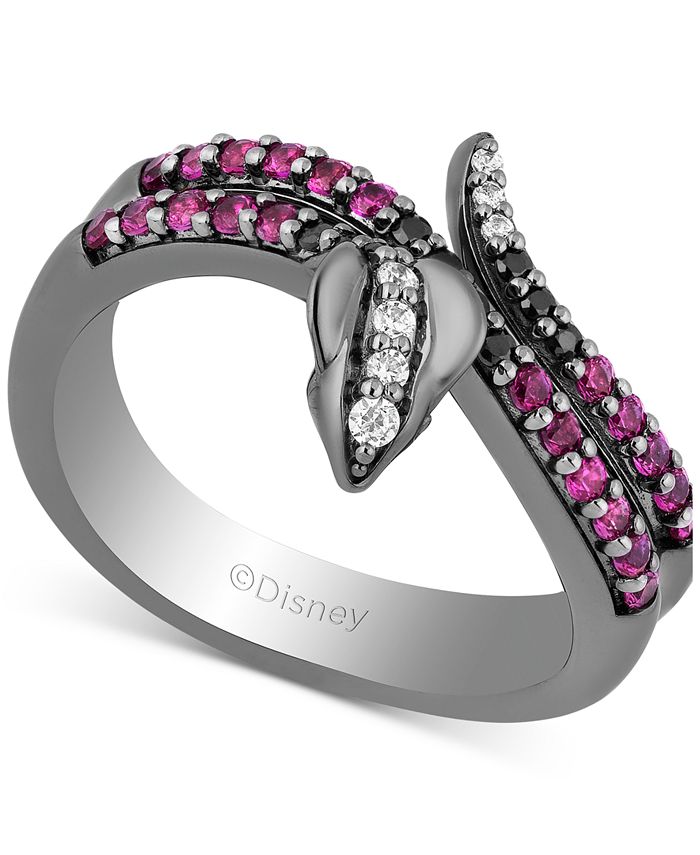Enchanted Disney Fine Jewelry Enchanted Disney Rhodolite Garnet (3/4 ct ...