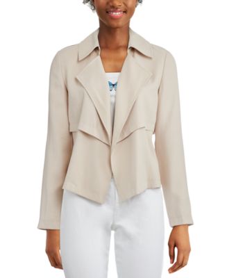 Bar III Open-Front Trench Jacket, Created for Macy's - Macy's