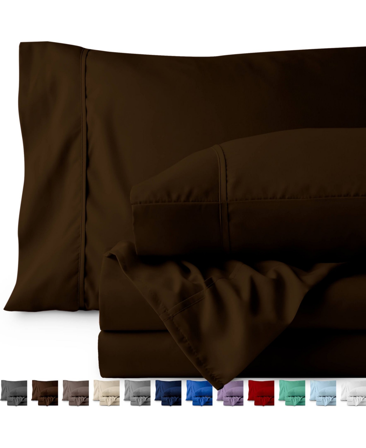 Click here for Bare Home Ultra-Soft Double Brushed Sheet Set  Kin... prices