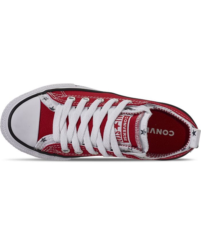 Converse Big Kids Chuck Taylor All Star Double Upper Low-Top Casual ...