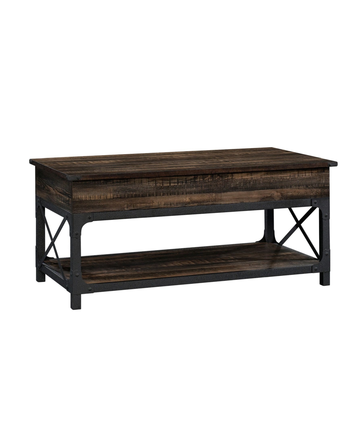 Click here for Sauder Steel River Lift-Top Coffee Table - Dark Br... prices