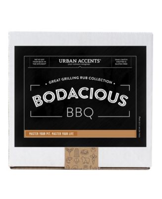 Urban Accents Bodacious BBQ Gourmet Grilling Rub Collection Gift Set ...