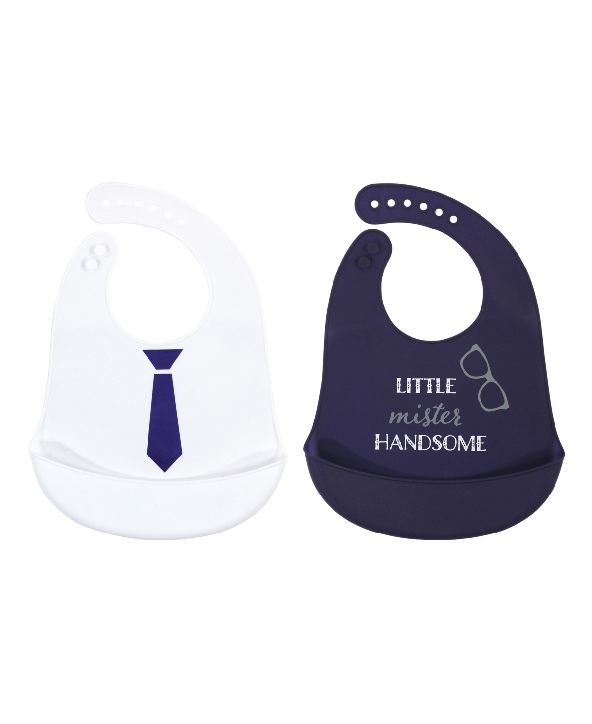 Click here for Hudson Baby Boys Hassle-Free Silicone Mealtime Bib... prices