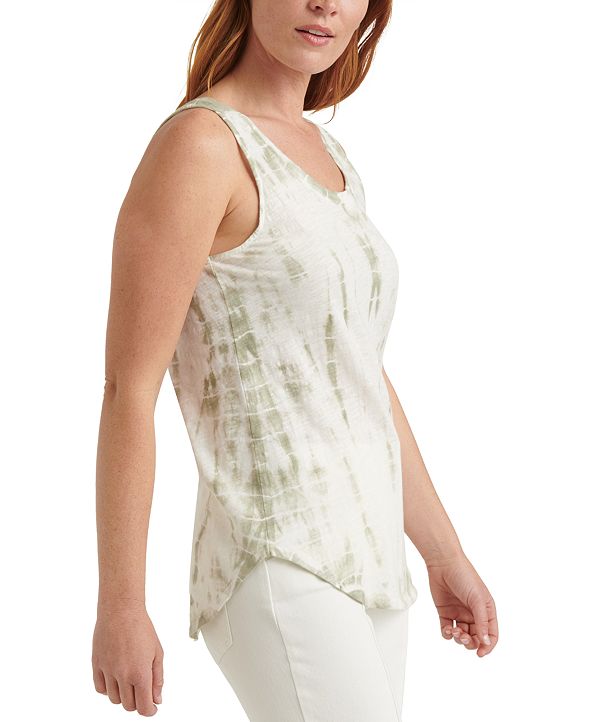 Lucky Brand Essential Tie-Dye Tank Top & Reviews - Tops - Women - Macy's