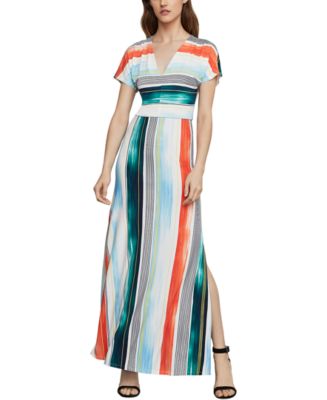 BCBGMAXAZRIA Striped Maxi Dress - Macy's