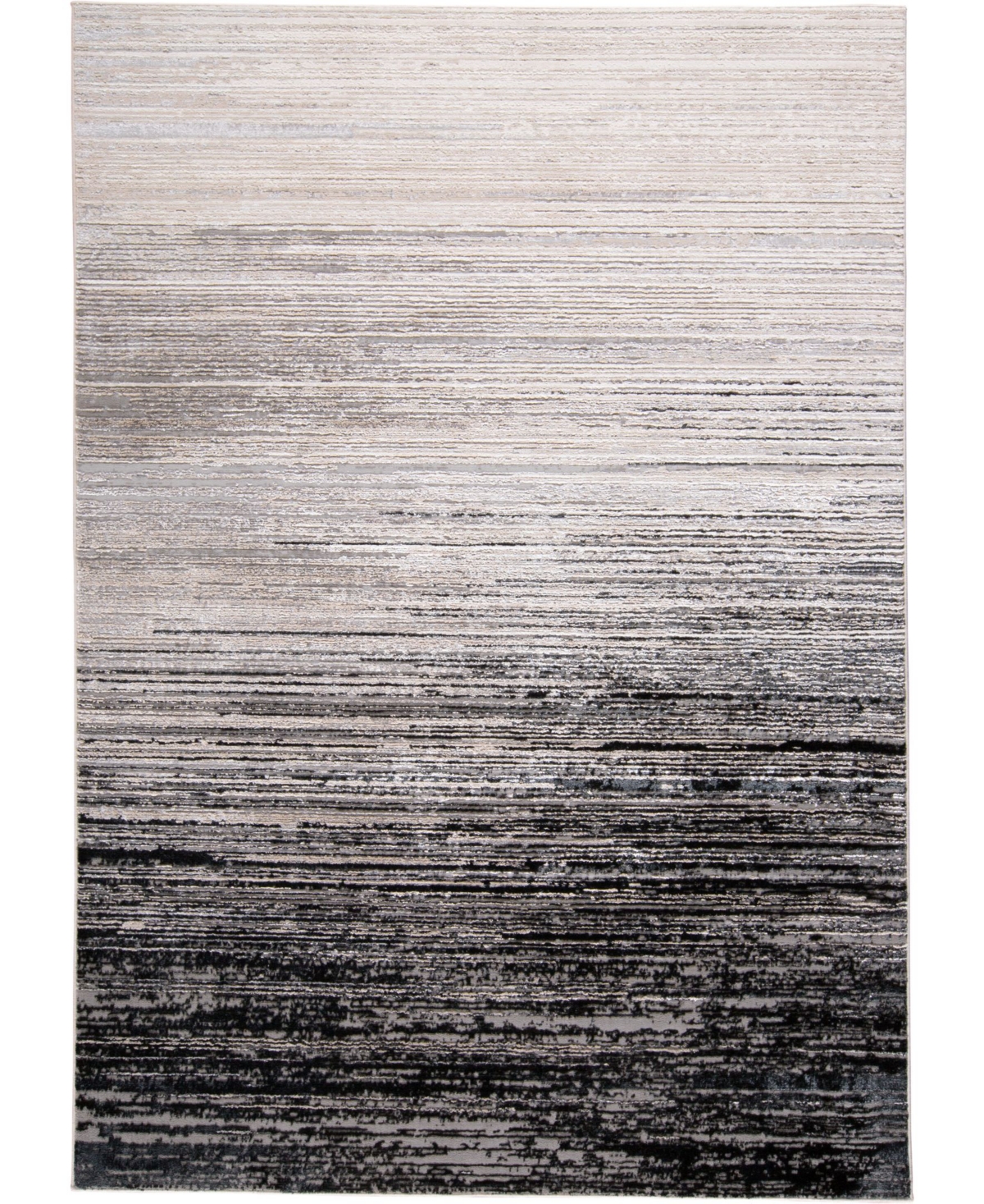 Click here for Feizy Micah R3337 Black 5 x 8 Area Rug - Black prices