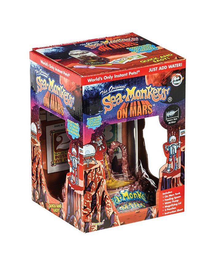 Sea Monkey's The Original Sea-Monkeys On Mars Kit - Everything You Need ...