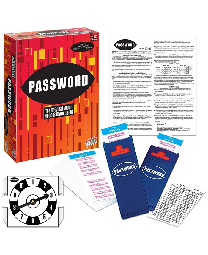 Endless Games Password - The Original Word Association Game - Macy's