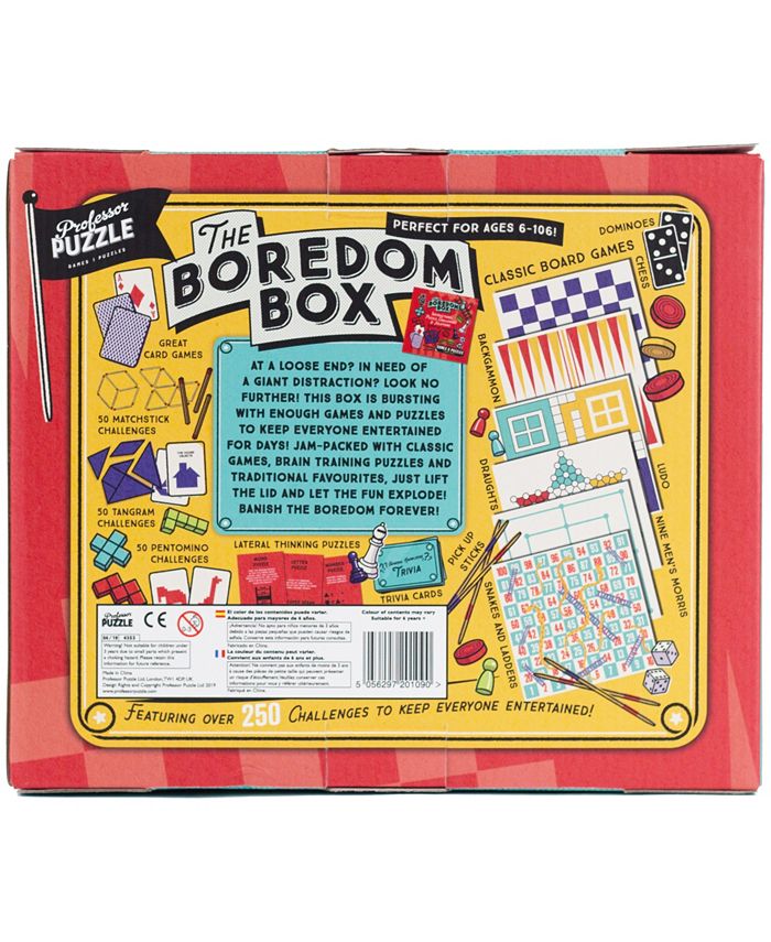Professor Puzzle The Boredom Box - Games Puzzles Edition - Macy's