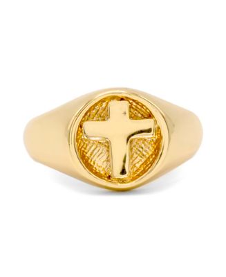 Robert Lee Morris Soho Cross Signet Ring - Macy's