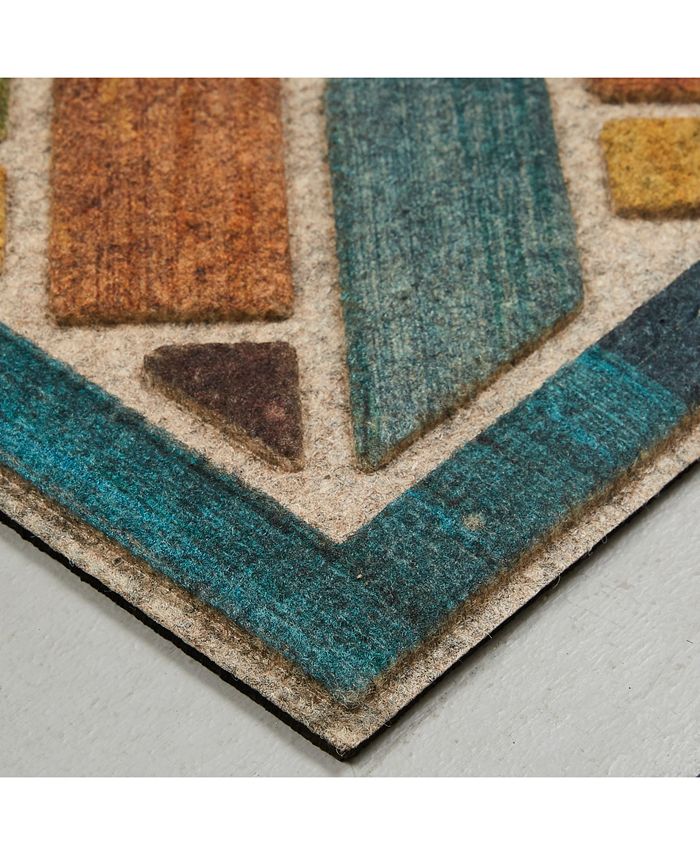Mohawk Ornamental 2" L X 4" W Entry Doormat - Macy's