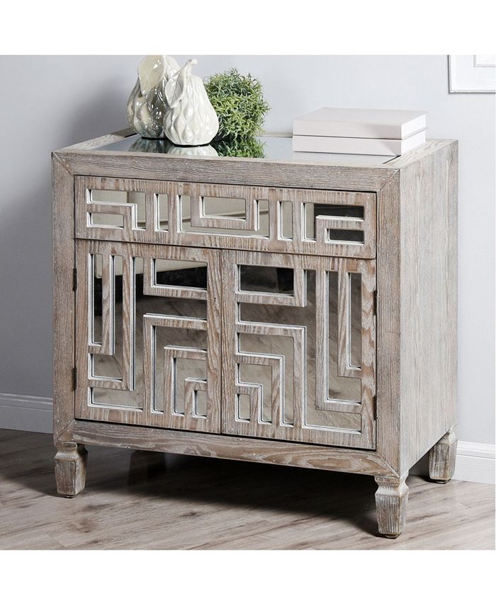 StyleCraft Home Collection StyleCraft Two Door, One Drawer Cabinet with ...